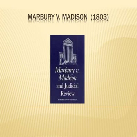 Marbury v madison | PPT