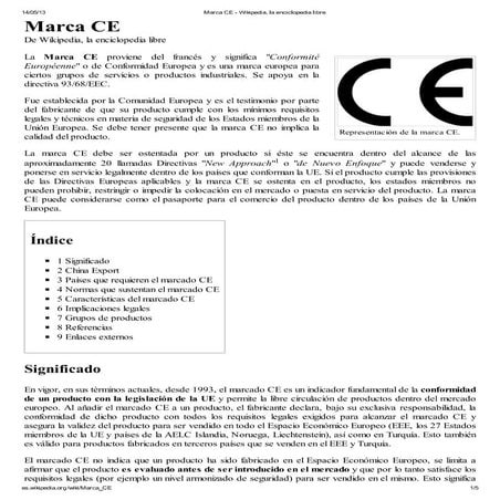 Marca ce wikipedia, la enciclopedia libre | PDF
