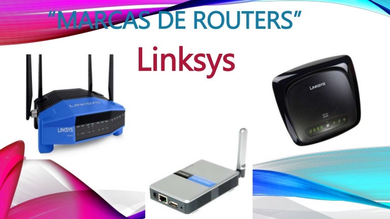 presentacion de marcas de router