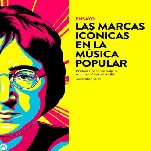 Las marcas icónicas en la música popular - César Mancilla | PDF
