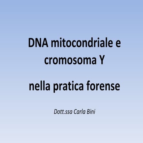 Marcatori di linea seminario 2010 | PPT