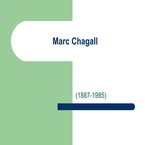 Marc chagall | PPT