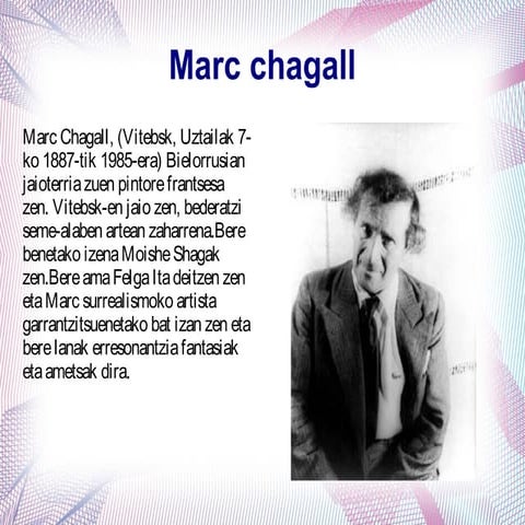 Marc chagall | PPT