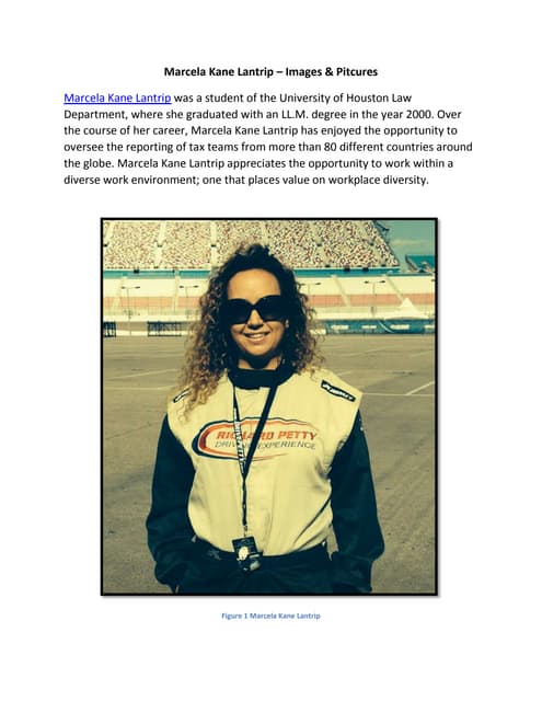 Marcela kane lantrip : Education and career opportunities | PPT