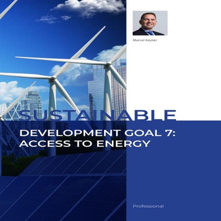 Sustainable Development Goal 7: Access to Energy | PDF