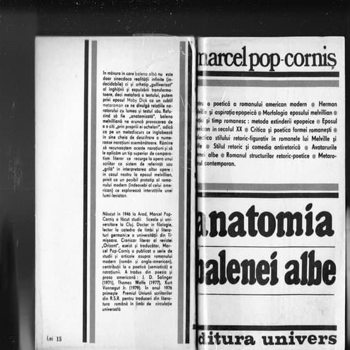 Marcel pop cornis anatomia balenei albe | PPT