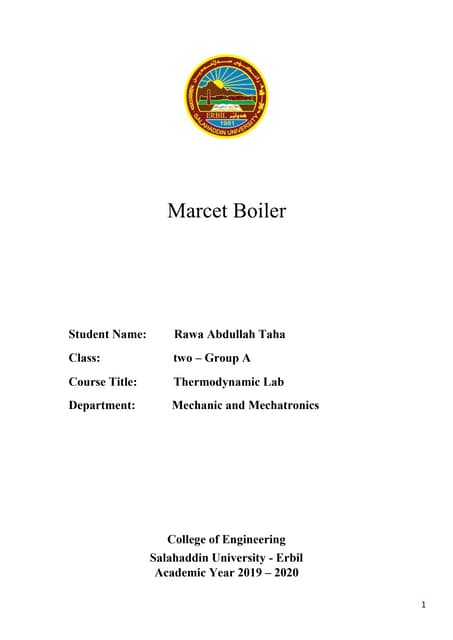 Marcet boiler | PDF | Chemistry | Science