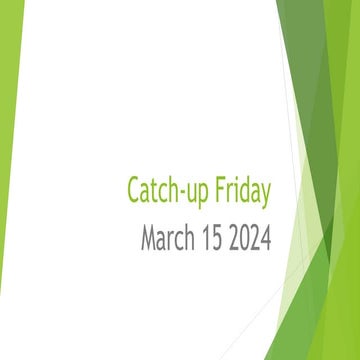 Catch up - Friday - National Reading Program / Peace and Values ...