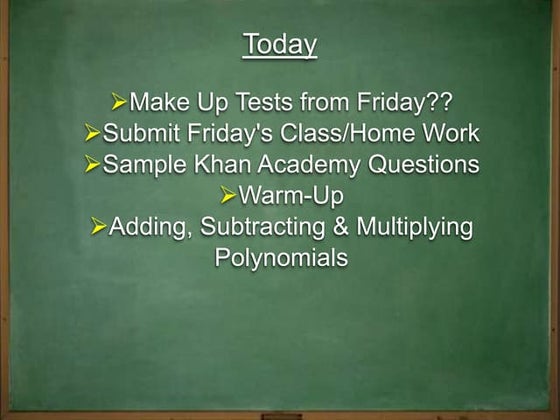 Adding and Subtracting Monomials | PPT | Technology & Computing
