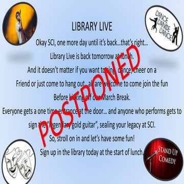 Announcements-Friday March 13, 2020 | PPT