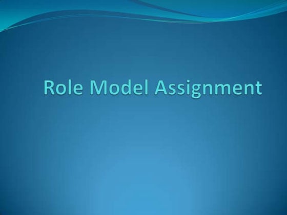 March 17 role models | PPT