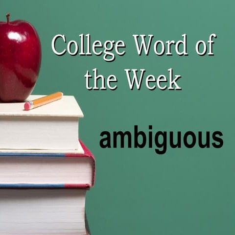 March 2009 College Words | PPT