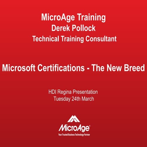 March 2009 Hdi Presentation Microsoft Pptx