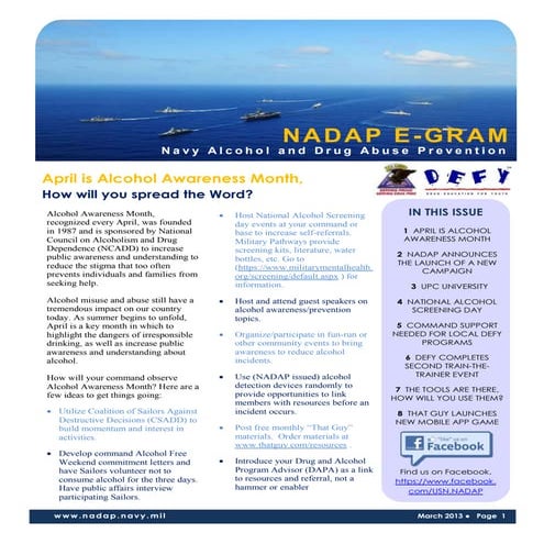 CSADD Pamphlet | PDF