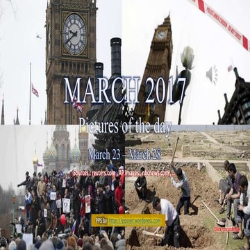 MARCH 2017 - Pictures of the day - Mar.23 - Mar.28