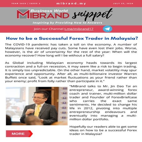 How to be a Successful Forex Trader in Malaysia? | PDF