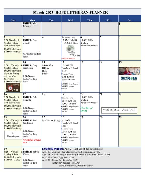 COVENENT ATTENDANCE SHEET SAMPLES CLP.docx