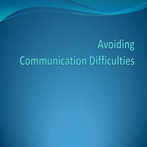 March 26 i messages and communication roadblocks | PPTX | Debated ...