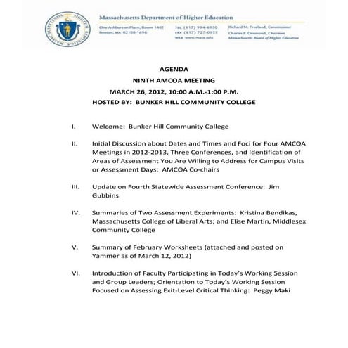 March+26+agenda | PDF