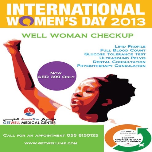 Getwell Medical Center - Well Woman Checkup | PDF