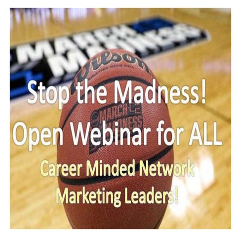 March madness webinar | PPT