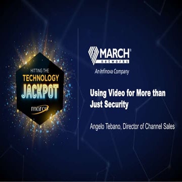 Using Video for More than Just Security | PPT