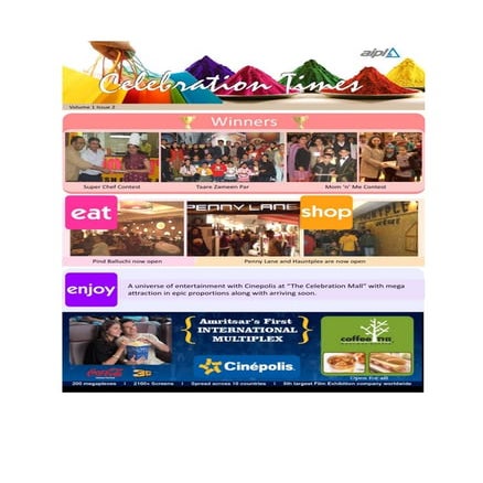 Celebration Times, March 2010 | PDF