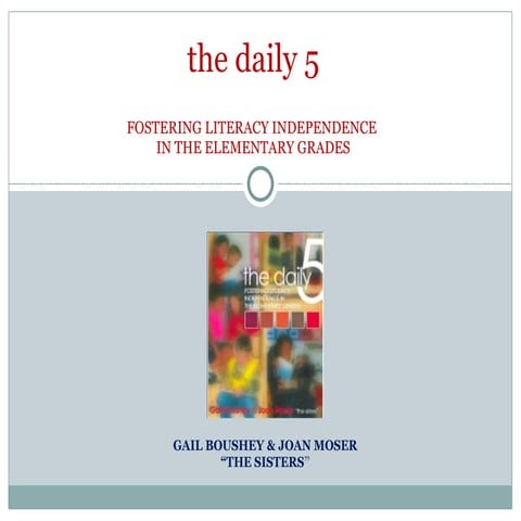 Abridged version of the daily 5 | PPT