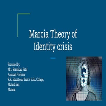 James Marcia Theory of Identity crisis.pptx