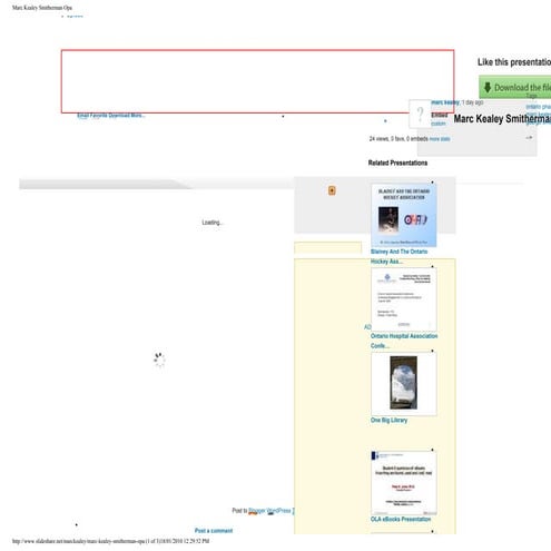 Marc Kealey Smitherman Opa | PDF | Political Issues & policy | Politics