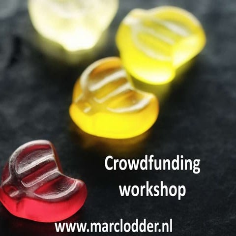 Marc lodder over crowdfunding | PPTX
