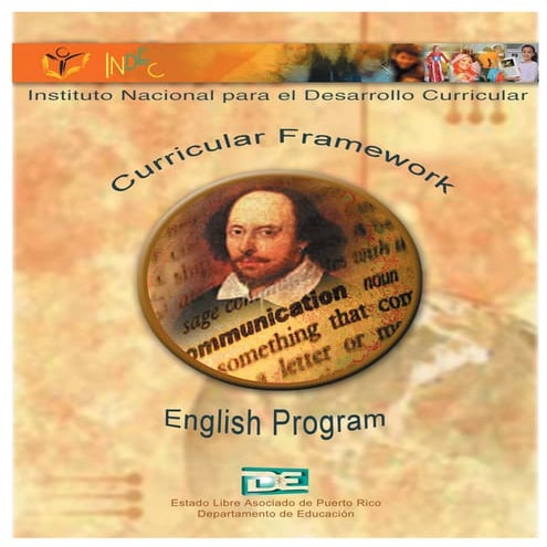 English Program Curricular Framework | PDF