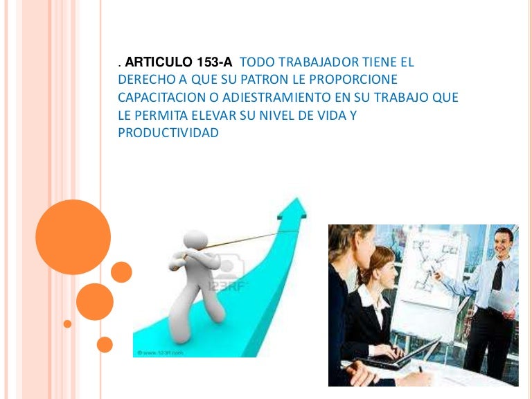 Ley Federal del Trabajo: Art. 153 de la A a la X (Exposición 4)
