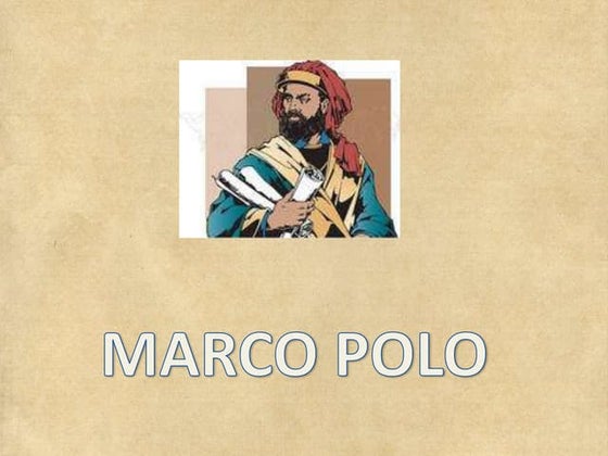 Marco Polo PowerPoint | PPT
