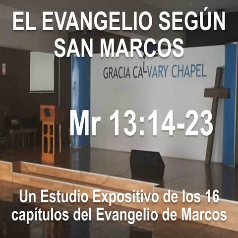 Marcos 13:14-23 | PDF