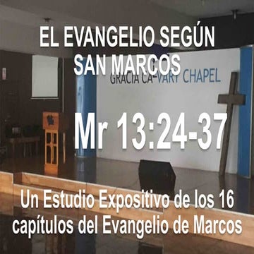 Marcos 13:24-37 | PDF