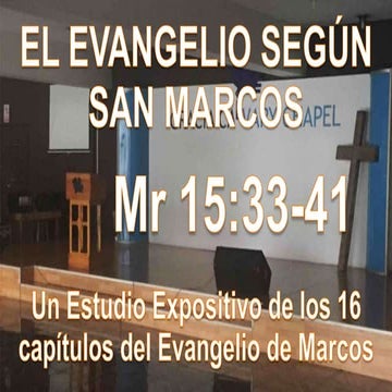 Marcos 15:33-41 | PPTX