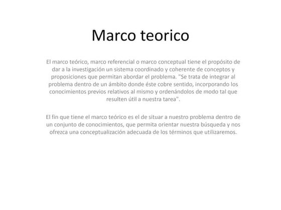 Estructura del proyecto de investigacion | PDF