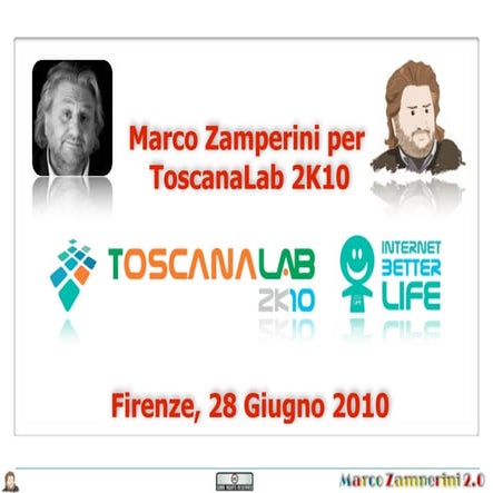 Marco Zamperini: lifestream 2.0 a ToscanaLab | PDF