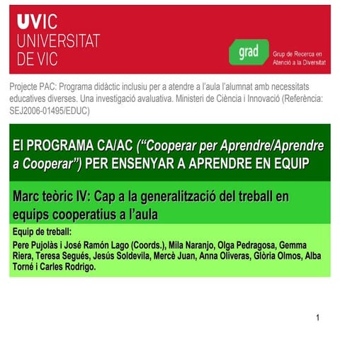 Marc teoric iv | PPT