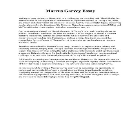 Marcus Garvey Essay.pdf