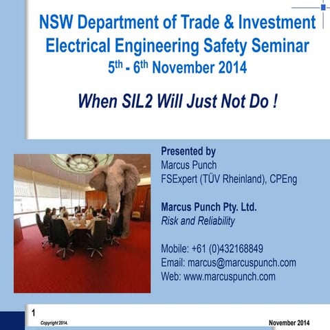 Marcus Punch - When SIL2 will just not do! | PDF