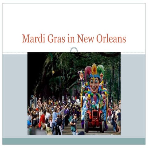 Mardi Gras | PPTX