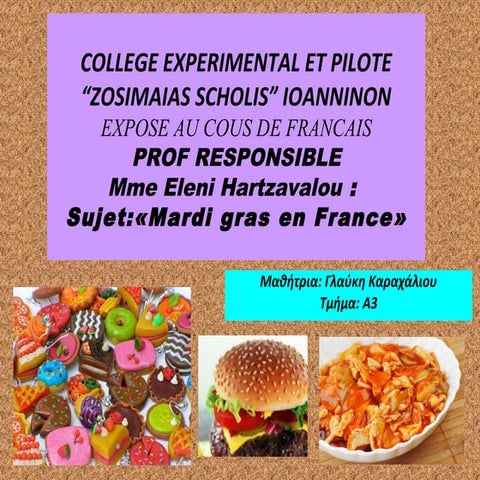 Mardi gras en france | PPT