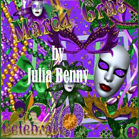 Mardi gras masks | PPTX