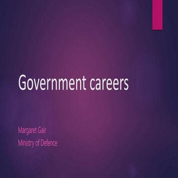 Government Careers | PPTX