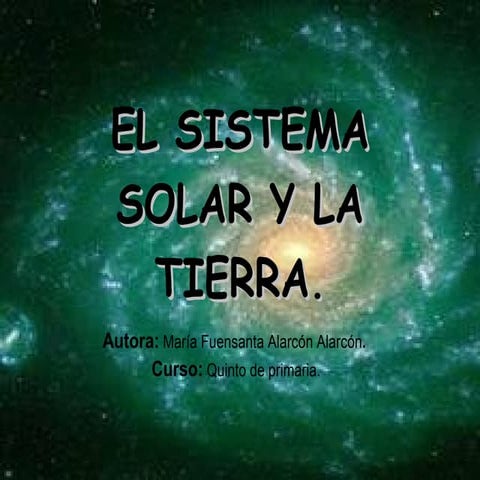La tierra parte del sistema solar # 2 | PPT