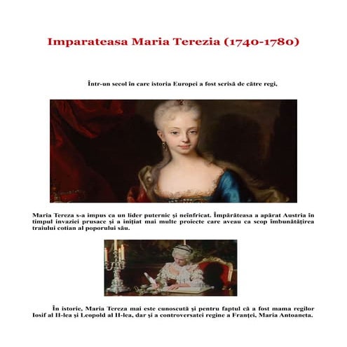 Maria tereza | PDF