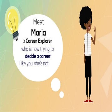 Maria Finds Premier Career Tools & Resources! | PPTX