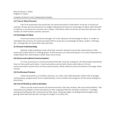 Maria eloisa 1 | PDF